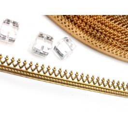 Brass Gallery Bezel Gallery Wire Crown Pattern 5.6mm