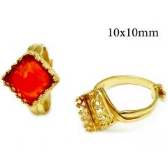 Adjustable Locking Rings - Ring Settings